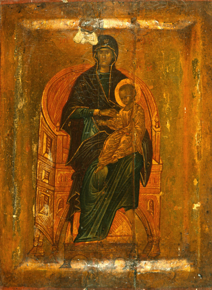 Mellon Byzantine Madonna and Child - Hagia Sophia History